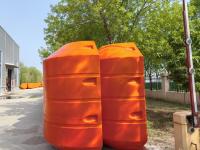 China Heavy‑Duty HDPE Pipe Floater, Marine Buoyancy Float for Dredging Pipeline, Water Project Offshore Hose Flotation for sale