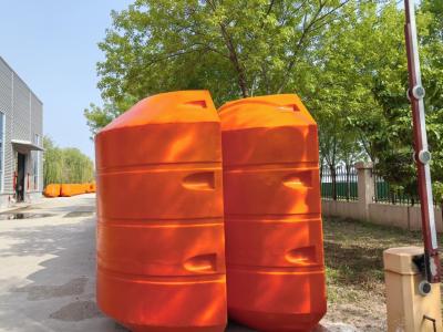 China Heavy‑Duty HDPE Pipe Floater, Marine Buoyancy Float for Dredging Pipeline, Water Project Offshore Hose Flotation for sale
