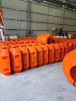 China Heavy-Duty Polyethylene (HDPE) Pipe Floaters for Dredging Marine Pipelines UV-Resistant PE Pipe Floats for sale