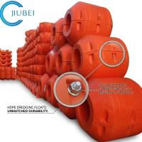 China Land Reclamation Dredge Pipe Floats DN700 High Buoyancy HDPE Floaters For UAE Saudi Arabia Qatar for sale