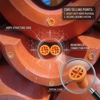China Offshore Marine Dredging Hose Floats DN600 Saltwater Corrosion Resistant Buoyancy For Nigeria Ghana for sale
