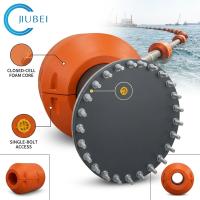 China Mining Slurry Pipeline Floats DN650 Wear Resistant HDPE Dredge Floaters For Australia Tailings for sale