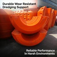 China Tropical Climate Dredge Pipe Floats DN500 UV Stabilized PE Floater Sets For Brazil Colombia Panama for sale
