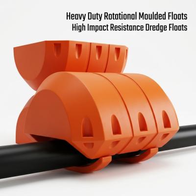 China Tropical Climate Dredge Pipe Floats DN500 UV Stabilized PE Floater Sets For Brazil Colombia Panama for sale
