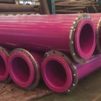 China Red color UHMWPE PIPE Applied for Power Plant for sale