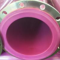 China High abrasion resistance UHMWPE dredging pipe featuring bolts accessories optimized for durability and sediment transport for sale