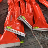 China Width 0 to 5 meters Silt screen incorporating rubber and foam filled boom material ensuring sediment containment in aquatic environments for sale