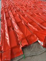 China UV Resistant And Abrasion Resistant PVC Silt Screen Length 15m 20m Durable Sediment Control Barrier for Construction Sites for sale