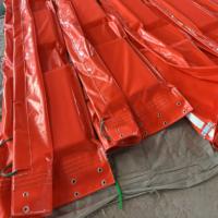 China Rubber and Foam Filled Boom Material Silt Curtain Featuring Chains Installation Method Length 15m 20m Ideal for Water Pollution Prevention for sale
