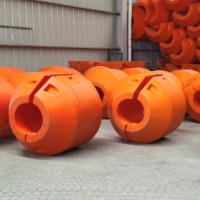 China Rotational Moulded Dredging Pipe Floats Featuring PE PU Materials Designed To Provide Buoyancy And Structural Support For Pipeline for sale