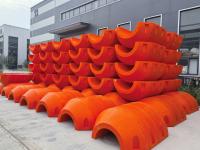China Excellent Chemical Resistance Dredging Pipe Floats Offering Wall Thickness 10mm to 20mm and Elongation At Break 400 Percent Plus for Heavy Duty for sale