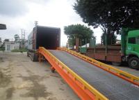China CE certifiion mobile container ramp with 10 ton capacity for sale