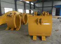 China Wearable Steel Mechanical Excavator Grapple Bucket with Rod for sale