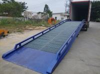 China Galvanized Steel Container Mobile Yard Ramp Portable Loading Ramps for sale