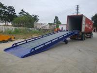 China Galvanized Steel Container Mobile Yard Ramp Portable Loading Ramps for sale