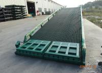 China 10 Ton - 15 Ton Portable Steel Loading Dock Ramps With Solid Tyres for sale