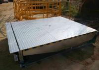 China Hot Dip Galvanized Hydraulic Electric Dock Leveler With Bumpers for sale