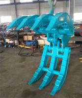 China Wide Design Mechanical Grapple / Grab for Kobelco SK200 Excavator for sale