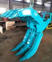 China Wide Design Mechanical Grapple / Grab for Kobelco SK200 Excavator for sale