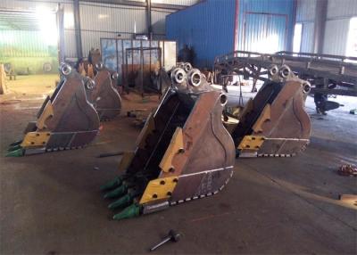 China CAT349DL 2.4CBM Excavator Rock Bucket Heavy Duty HARDOX 1670mm for sale