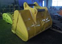 China Professional DH380 Excavator Rock Bucket , Heavy Equipment Buckets for sale