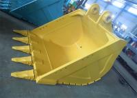 China Professional DH380 Excavator Rock Bucket , Heavy Equipment Buckets for sale