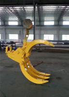 China CE Approved Mechanical Excavator Log Grapple for Komatsu PC120 Excavator for sale