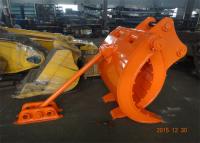 China Mechanical Type Heavy Duty Rock Grapples For Excavators Hitachi ZX330 for sale