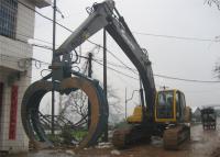 China Long Durability Logging Grapple Excavator Log Grab Electric Hydraulic Grab for sale
