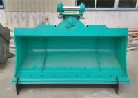 China Kobelco Excavator Tilt Bucket with 1800mm Hardox450 Material Cutting Edge for sale