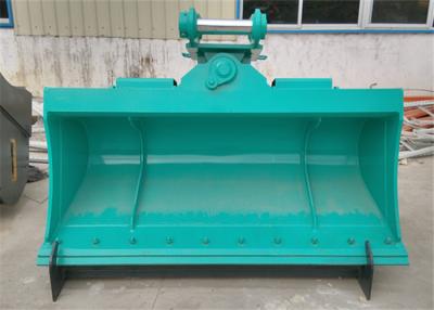 China Kobelco Excavator Tilt Bucket with 1800mm Hardox450 Material Cutting Edge for sale