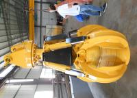 China Light Weight Komatsu Orange Peel Grab / Excavator Rotating Grapple for sale