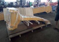 China Komatsu PC1250 Excavator Rake Bucket With 100 mm Thickness / D11 Ripper Tooth for sale