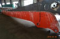 China 23 Meter Doosan DX700 Excavator Long Reach Boom Arm For Dredging Port Q345B + Q690D for sale