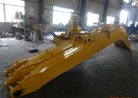 China Yellow Excavator Long Reach Boom for Komatsu PC240 Total 18 Meters Length for sale