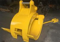 China Mechanical Big Excavator Grapple For Komatsu PC340 and PC450 Heavy Duty for sale