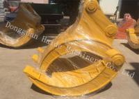 China Simple Structure Mechanical Grapple For Komatsu PC450 With Max Open 2500 Mm for sale