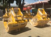 China Simple Structure Mechanical Grapple For Komatsu PC450 With Max Open 2500 Mm for sale