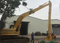 China High Security Excavator Long Boom For Komatsu PC350 With 21 Meters And 4 Ton Counterweight for sale