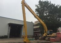 China High Security Excavator Long Boom For Komatsu PC350 With 21 Meters And 4 Ton Counterweight for sale