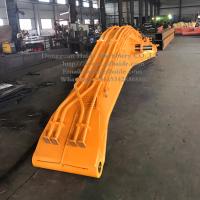 China Excavator Pile Driving Boom and Arm 8.6m Q345B Q690D for sale