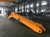 China Excavator Pile Driving Boom and Arm 8.6m Q345B Q690D for sale