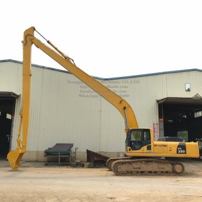 China PC350 22m Long Reach Excavator Boom Arm Q345B Q690D for sale