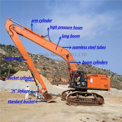 China CE Certified Excavator Long Reach Boom for 10-350 Ton Machines for sale