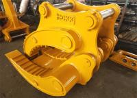 China 2500mm Open Q345B Hardox450 Excavator Rock Grab For Komatsu PC400LC for sale