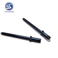 China Precision Elongated Shaft  Coated Black Dacromet Windows Hardware for sale