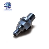 China Stainless Steel Joint Connector Hardware Metal CNC Machined Parts Hexagonal Valve Component for sale