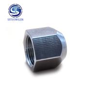 China CNC precision stainless steel machining parts external hexagonal nuts numerical control for sale