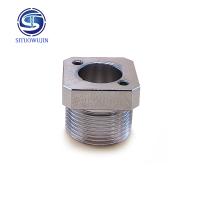 China Stainless steel square nut through-hole precision parts are used in the shipbuilding industry. for sale
