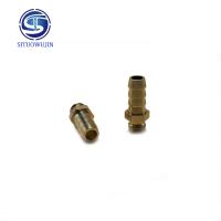 China Hexagonal Through Hole CNC Hardware Parts Pagoda Copper Connector For 3C Electronics for sale